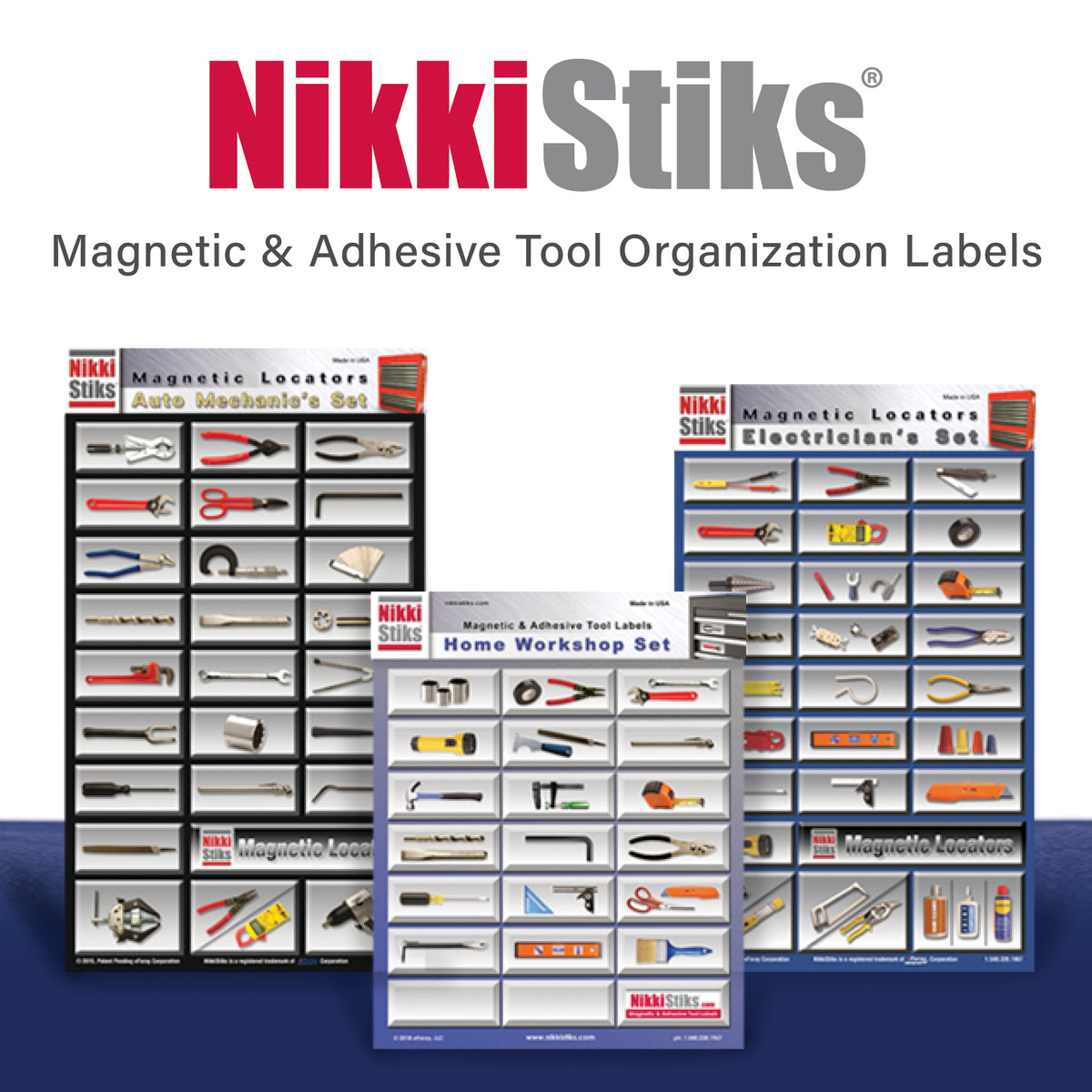 NikkiStiks® Tool Organization Labels – HVAC Air-Trap™ Waterless Traps ...