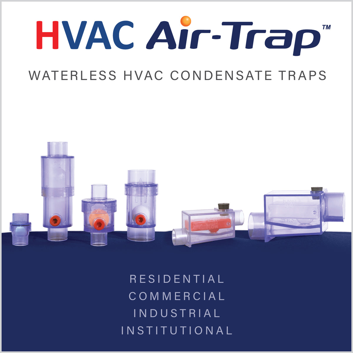 HVAC Air-Trap Waterless Condensate Traps and Toolbox Organizing Labels ...