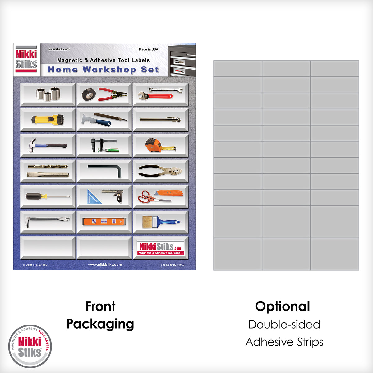 Home Workshop Set - Tool Organization Labels by NikkiStiks® – HVAC Air ...